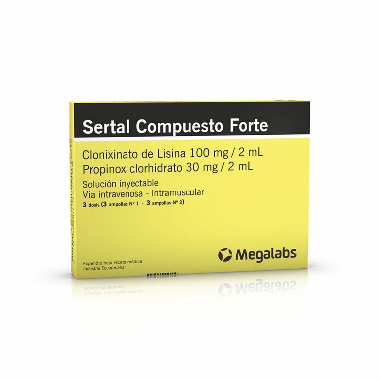 SERTAL COMPUESTO INYECTABLE - MEGALABS