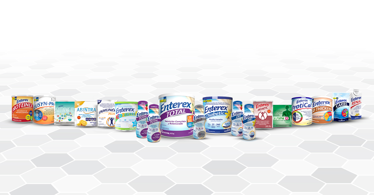 Enterex: nueva línea nutricional - MEGALABS
